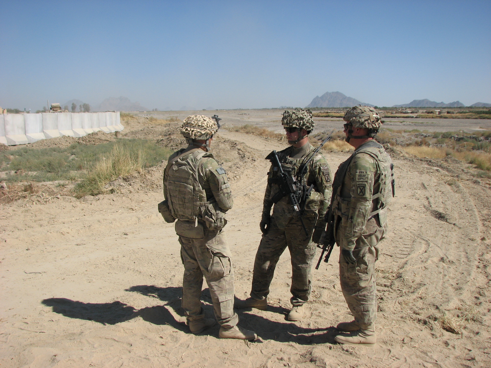 Vietnam - Iraq - Afghanistan: 3rd Brigade CT Companies at FOB Pasab