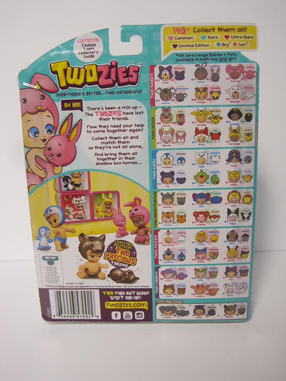 Never Grow Up: A Mom's Guide to Dolls and More: Moose Toys "Twozies" Review