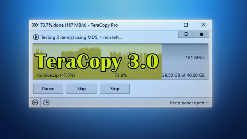 أخيرا طرح النسخة النهائية المستقرة من TeraCopy 3.0 للتحميل المجاني - فورماتيكا : جديد المعلوميات