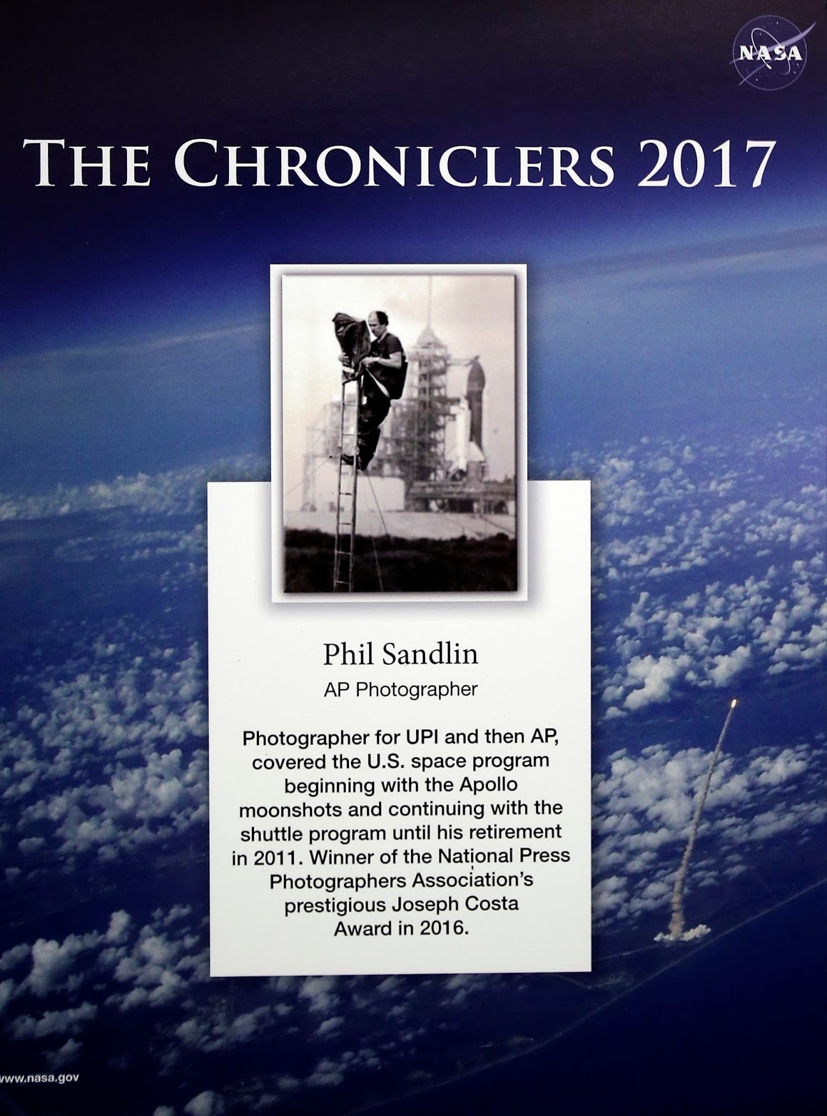 AL DIAZ PHOTO: Photojournalist Phil Sandlin added to Kennedy Space ...
