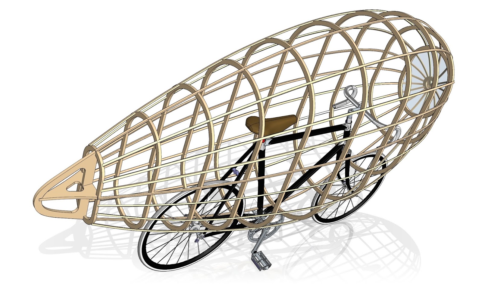 AERODYNE: Modélisation du Vélo torpille et de l'outillage d'assemblage