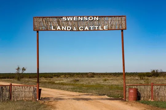THE WESTERNER: Last division of Swenson Family Ranches near Stamford on ...