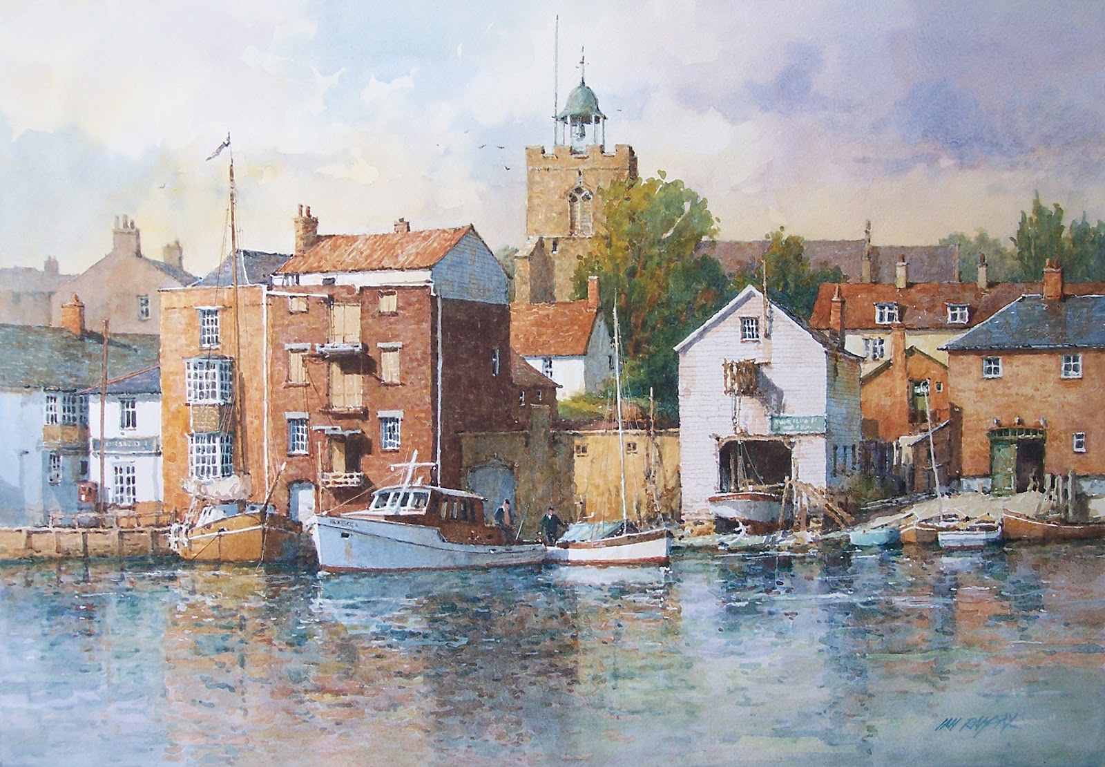 Ian Ramsay, 1948 | Plein Air /Watercolour painter | Tutt'Art@ | Pittura ...