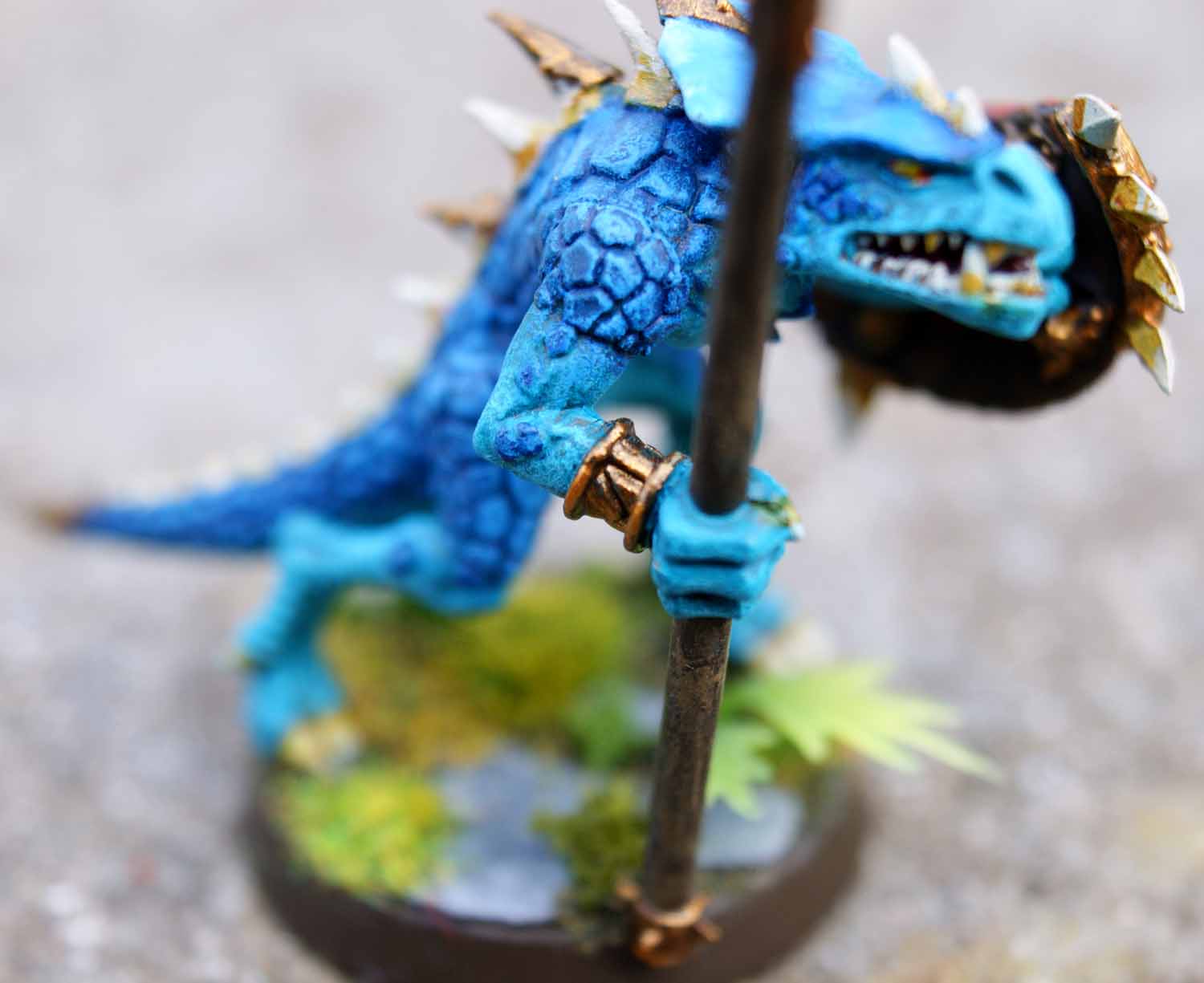 Pawn Cocktail: Saurus Warriors with spears