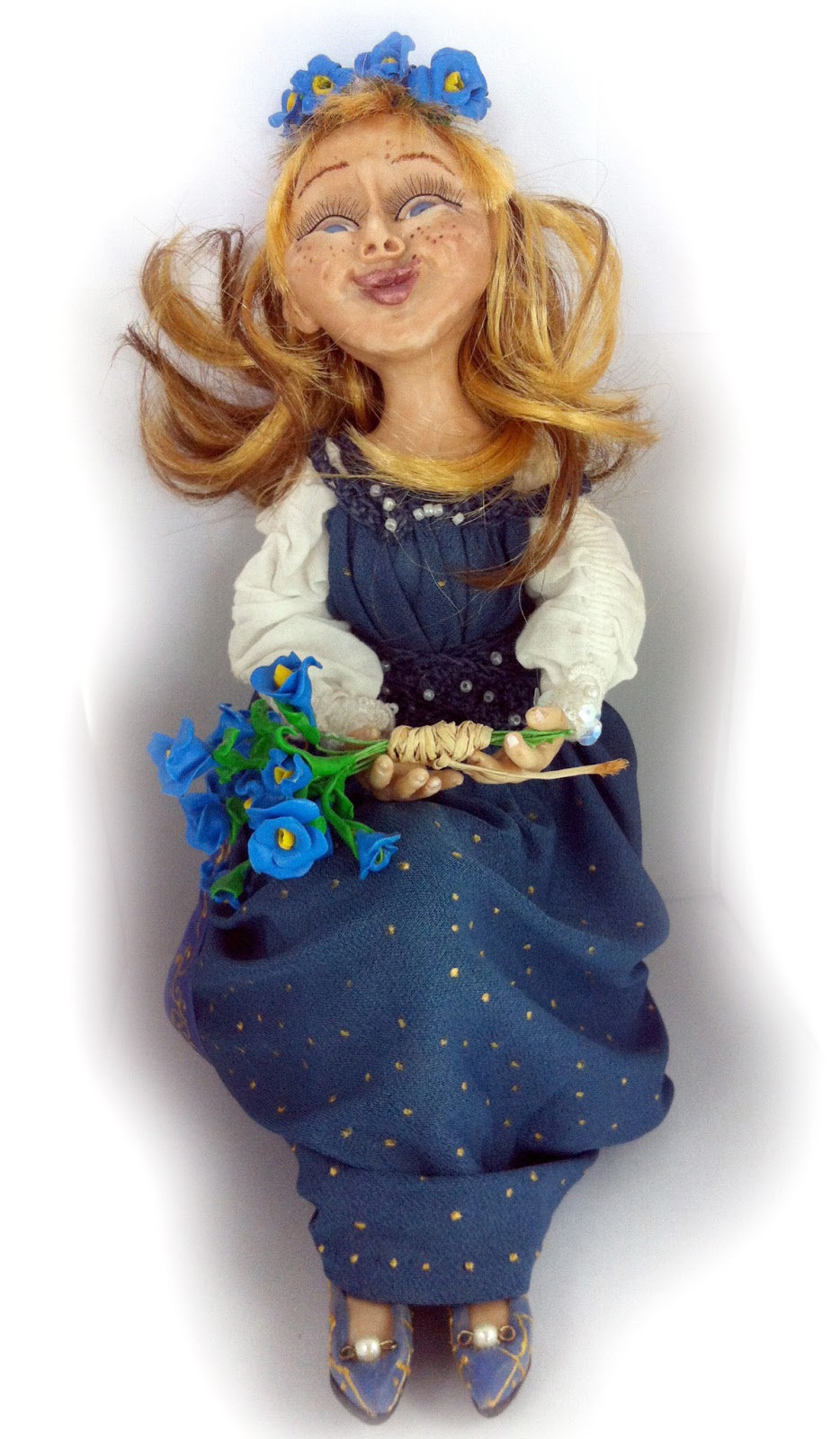 Jewish Art Dolls by Irene Milstein: Polymer clay dolls