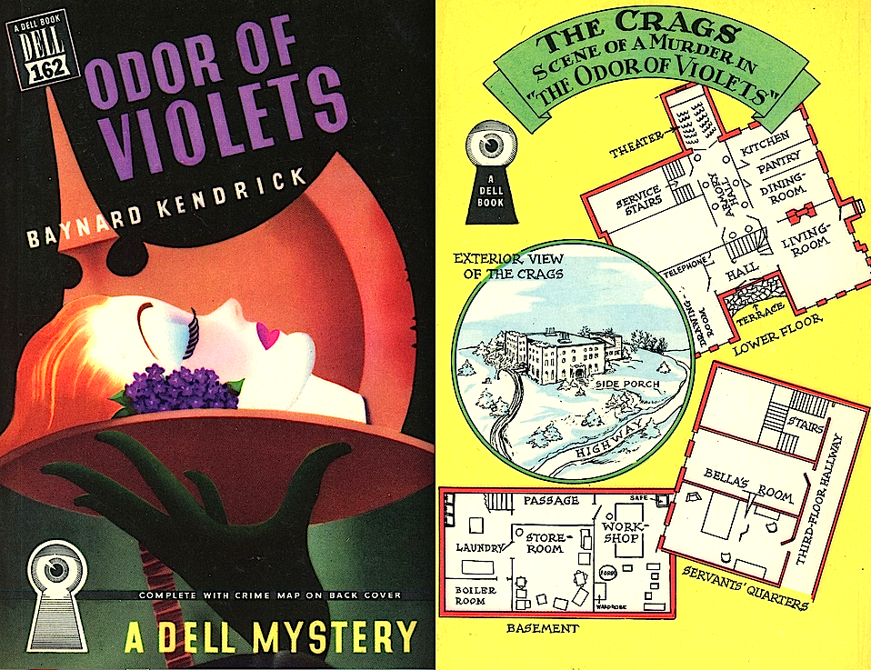 Dull Tool Dim Bulb: Non GPS Vintage Paperbacks The Dell Series of Mapbacks