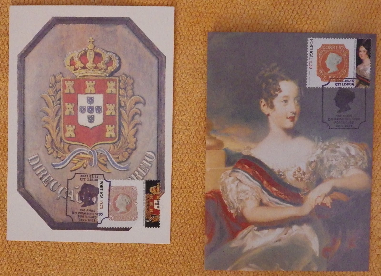 Efemérides filatélicas: 17 dezembro - Nascimento de D. Maria I