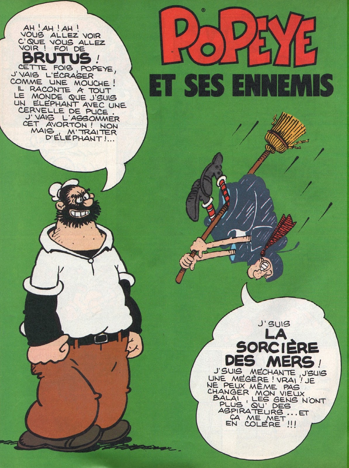 Les trésors de la flibuste: Popeye: Les BD blocs de Pif - 1982