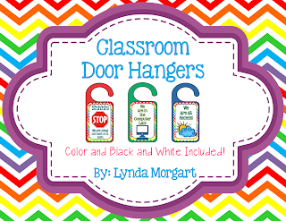 Curls and a Smile: Classroom Door Hangers Giveaway!