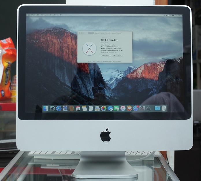 iMac 20 inch Core 2 Duo Seken | Jual Beli Laptop Second dan Kamera ...