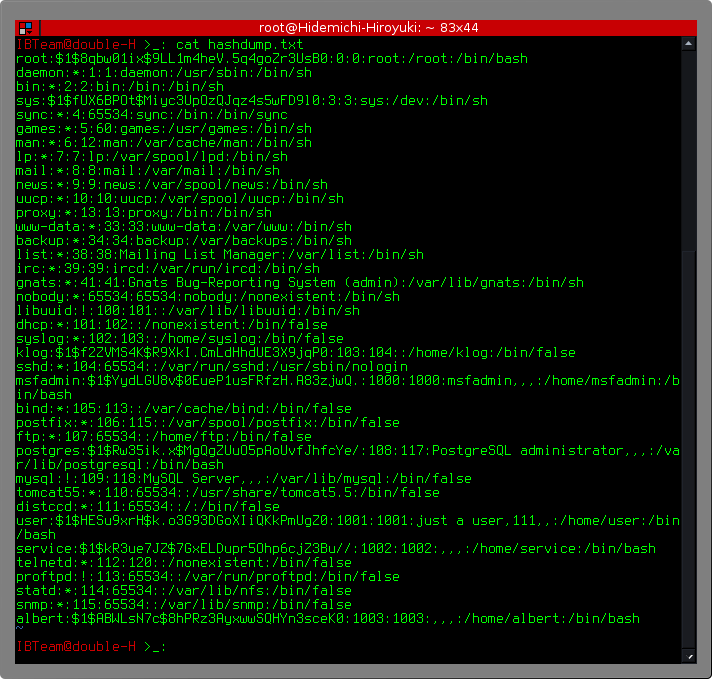 Exploit Php Injection Obtain User Hashes