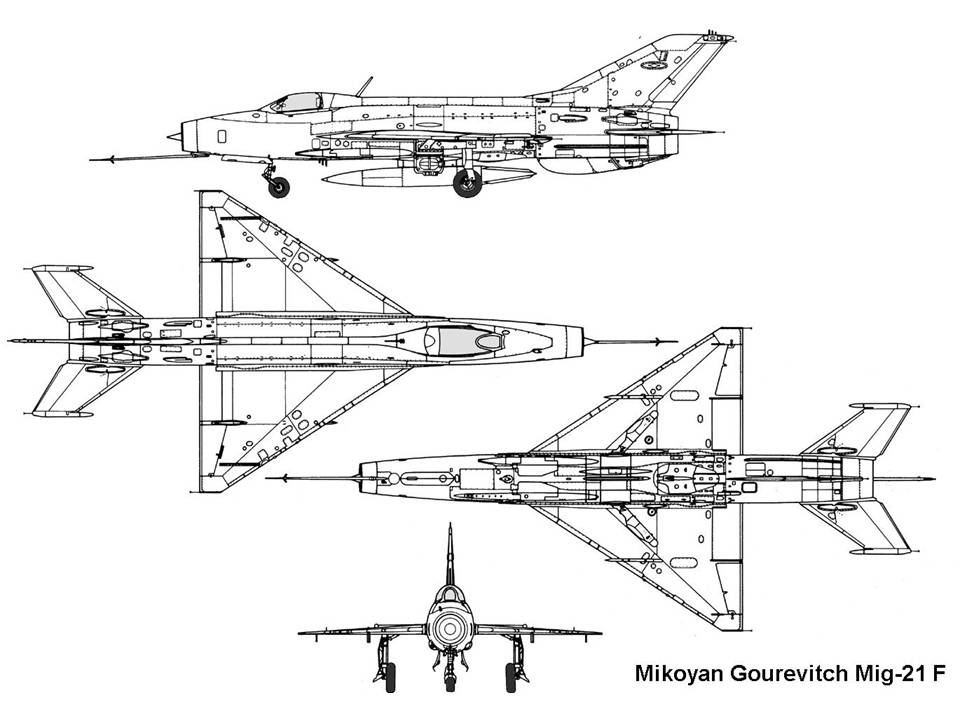 Mig 21 Blueprint