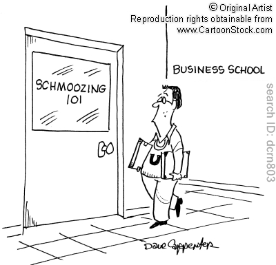 AdThoughts: On the Art of Schmoozing