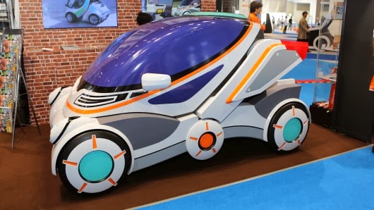 Technology for better tomorrow: Folding car concept spawns a Gundam Car ...