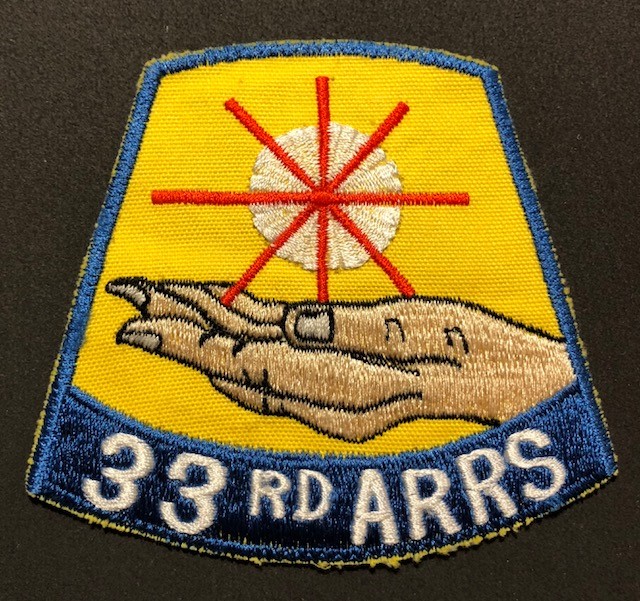 THE USAF RESCUE COLLECTION: USAF 33rd ARRS Patch