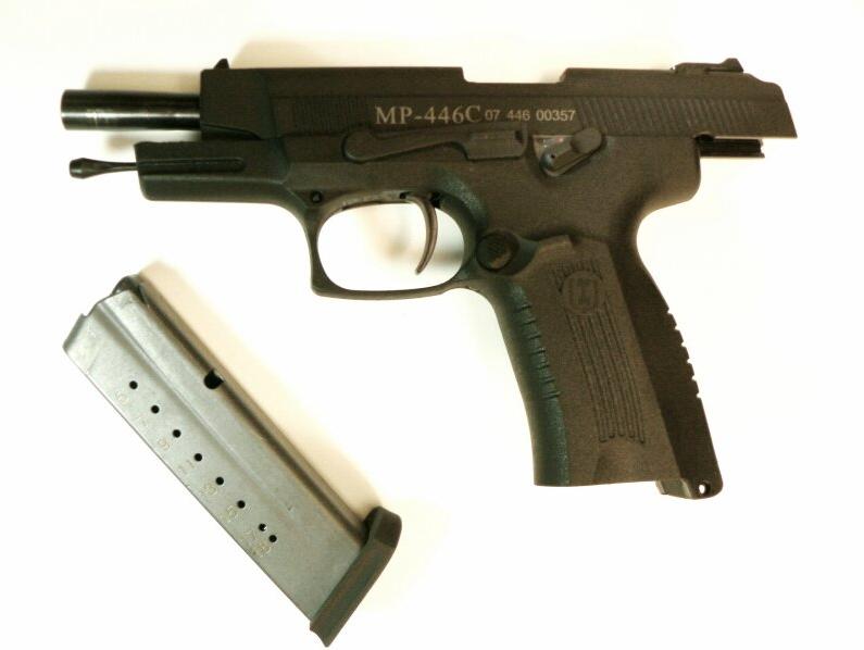 Handguns: Baikal MP-446 Viking 9mmx19 Πιστόλι (120 Photos, 4 Wallpapers ...