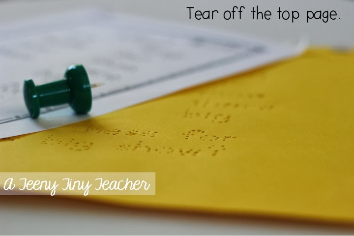 Pin It - Sight Word Edition (and a freebie) - A Teeny Tiny Teacher