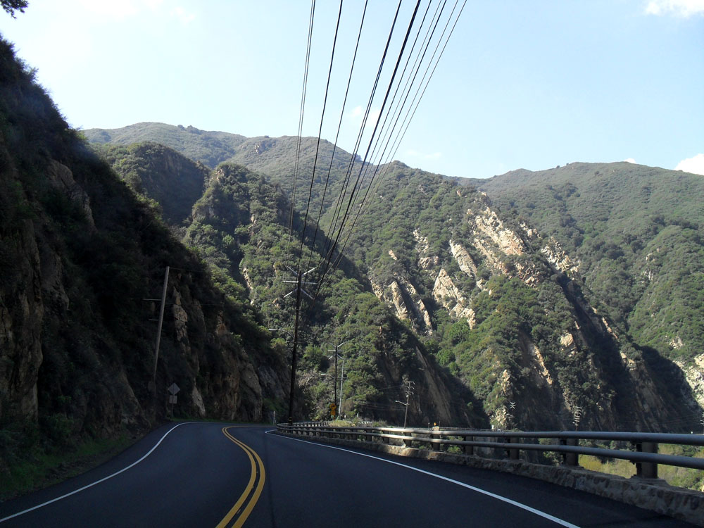 No Fixed Address: Malibu Canyon road