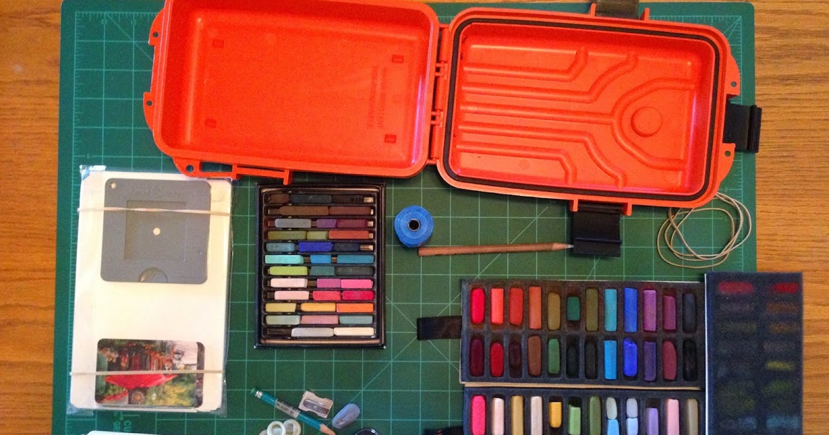 The Artist Within...: Mini Pastel Travel Case