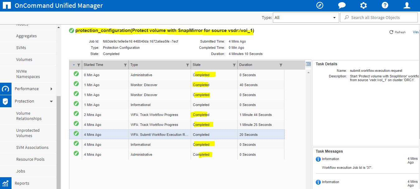 Remote Infrastructure Management: Data Protection using NetApp ...