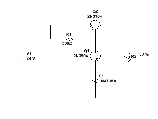 What Can You Do With Two Transistors (BJT)? Part 2 - Transistor Regulator