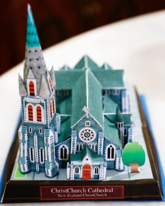PAPERMAU: Christ Church Cathedral Paper Model - by Kanekawa & Nakamura