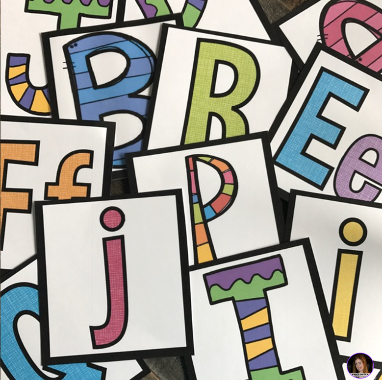 Letter of the Day Calendar Companion~Large Group Alphabet Activities ...