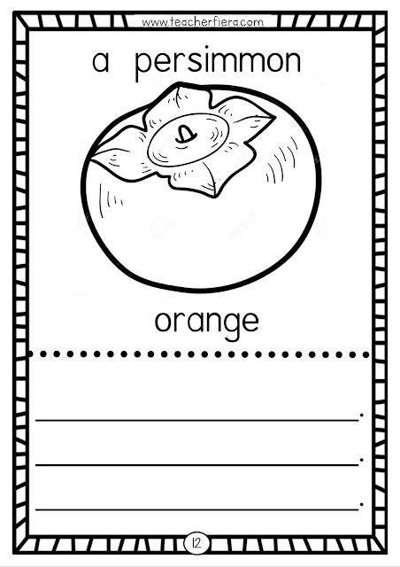 teacherfiera.com: MY WRITING PROJECT (FRUITS)