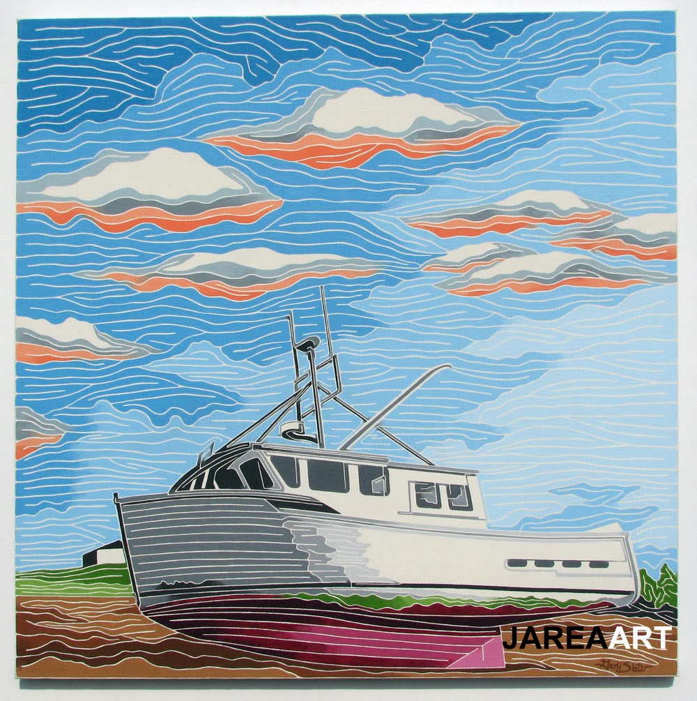 Jarea Art Studio: Line Painting by Geoff
