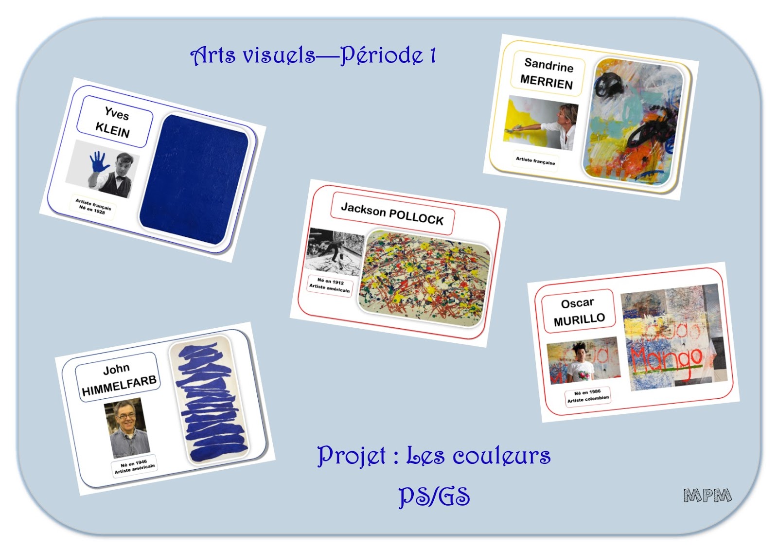 Projet Arts Visuels - Les couleurs