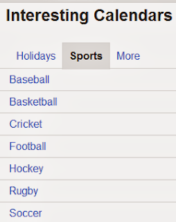 Unique Ed Techie: Add your favorite sports team schedule to your Google ...