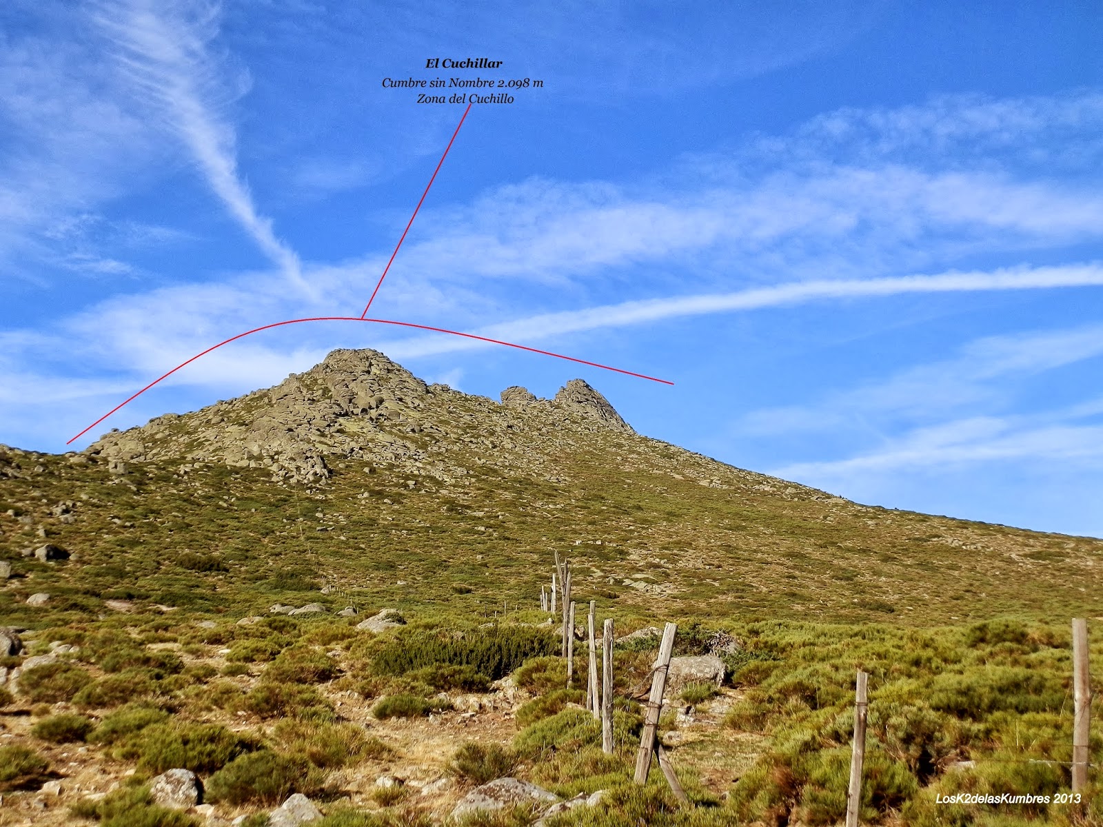 Pico Zapatero Sierra de la Paramera circular