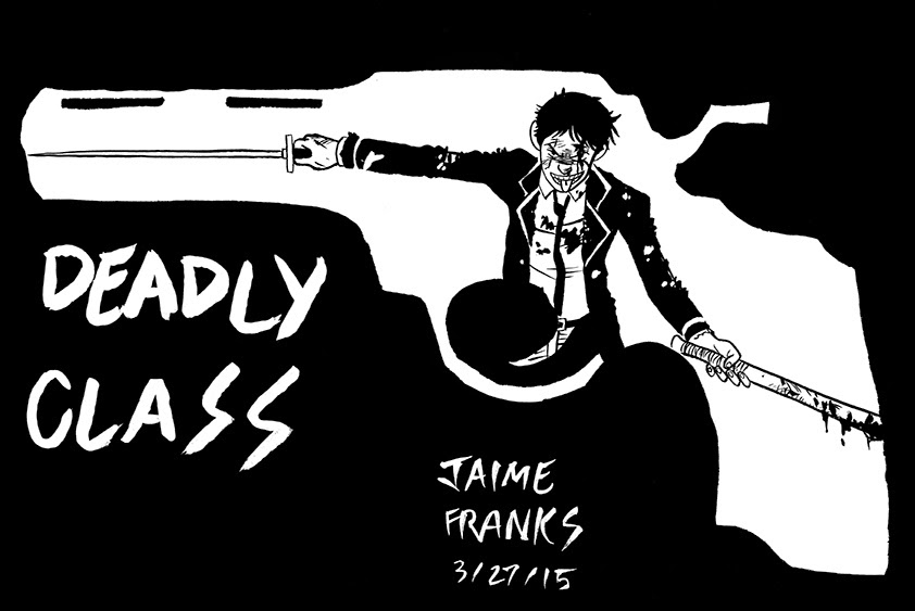 The Temple of Cartoon Mojo: Deadly Class Sketch Challenge