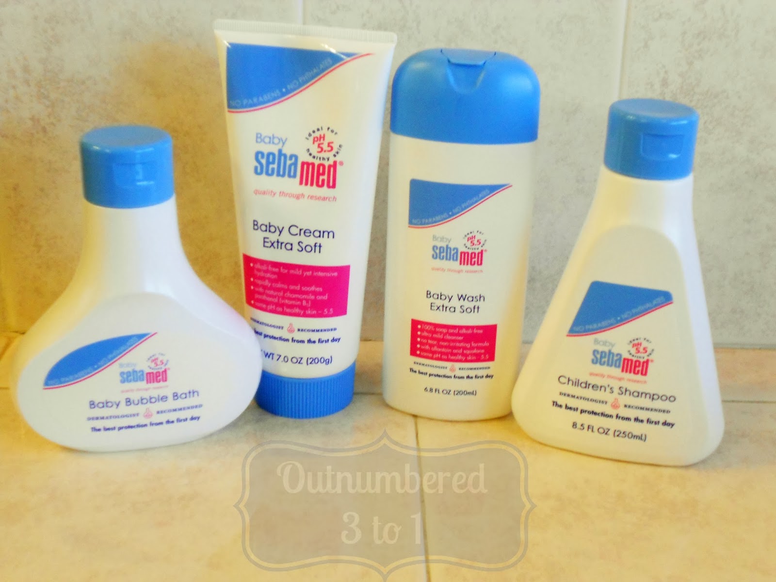 Baby Sebamed Collection for Delicate Skin - Outnumbered 3 to 1