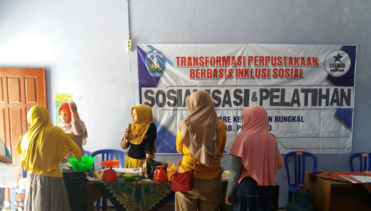 BEKARE DALAM PROGRAM “TRANSFORMASI PERPUSTAKAAN BERBASIS INKLUSI SOSIAL” - Informasi Desa Bekare