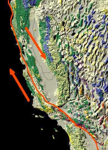 El Planeta Azul: La Falla de San Andrés