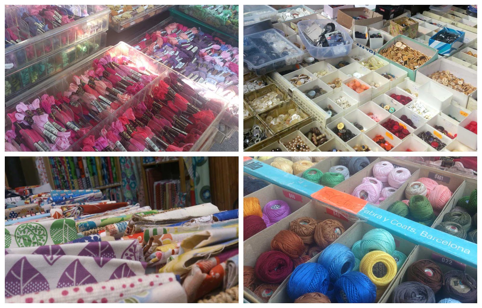Guía craft de Barcelona II / Barcelona craft guide II - The Crafty Room
