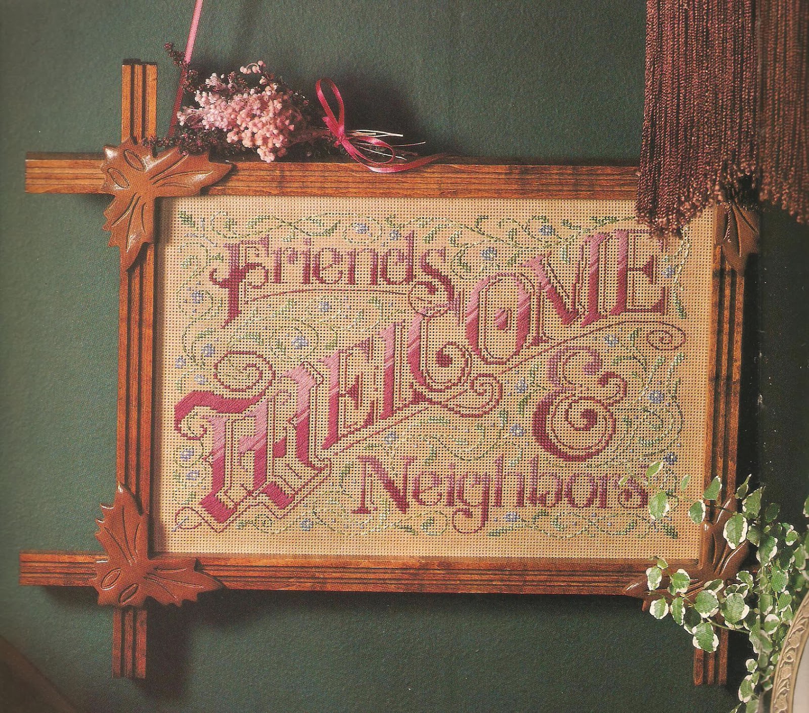 Cross Stitch Favorites: Victorian Welcome