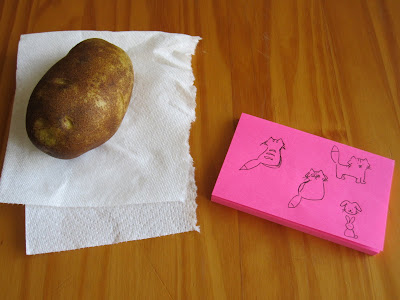 Cation Designs: Potato Printing Is Addicting!