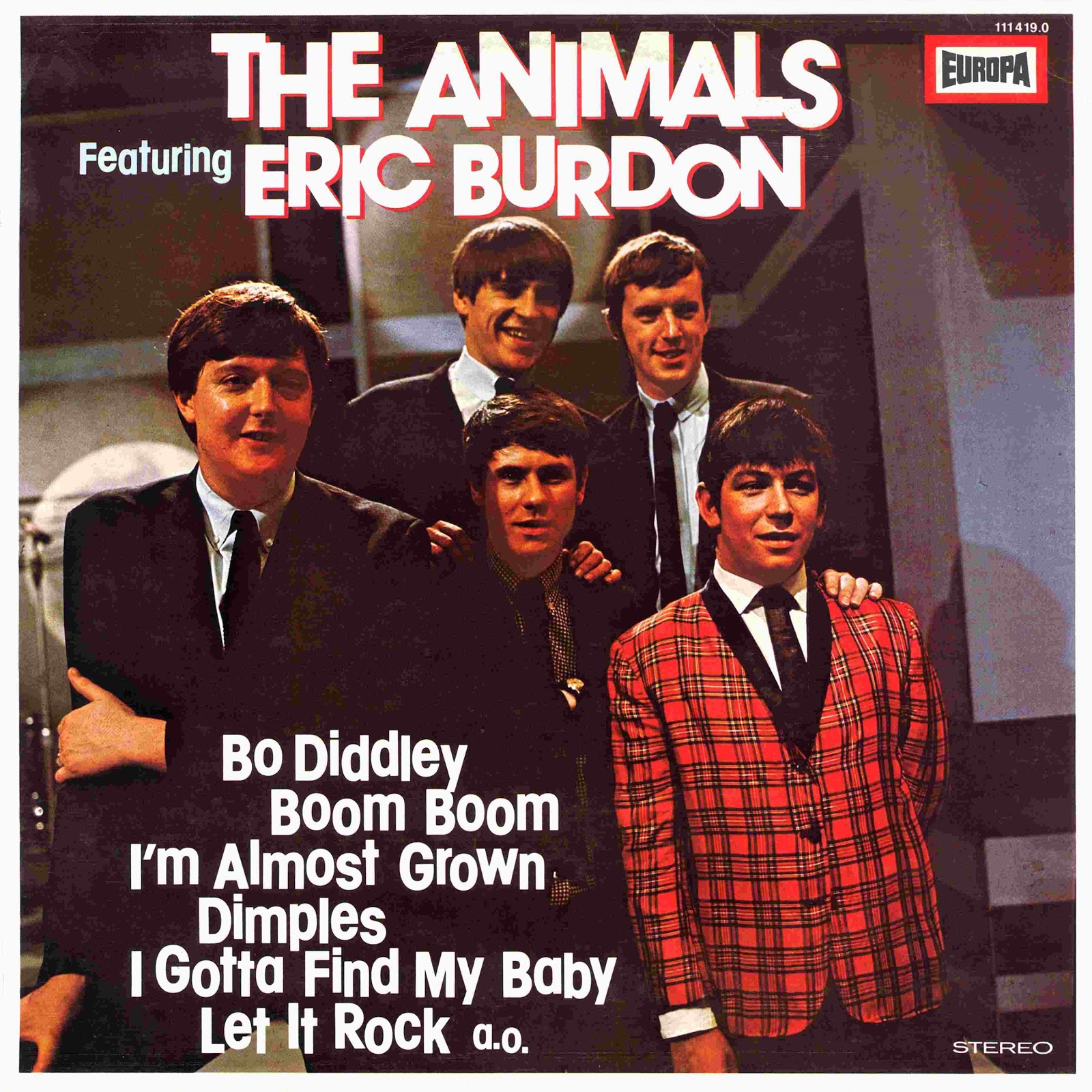 Featuring Eric Burdon - The Animals - Rockronología