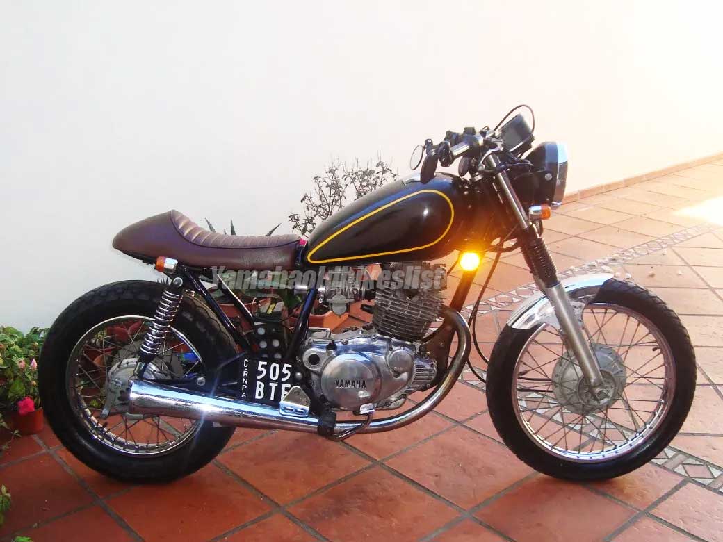 1996 Yamaha SR250 Cafe Racer Modification - Yamaha Old Bikes List
