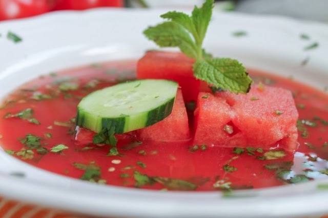 watermelon soup recipe