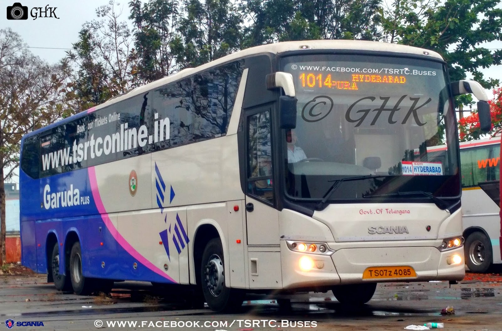 TSRTC GARUDA PLUS Buses VOLVO B9R I-Shift and Scania 13.7m
