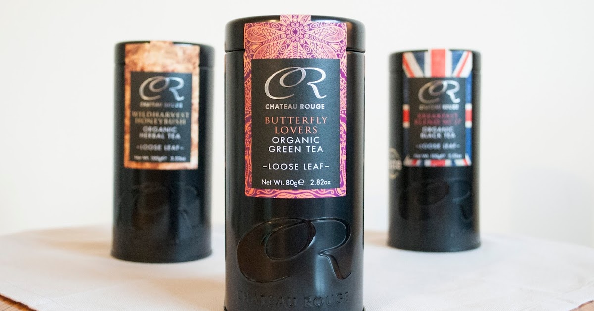 Chateau Rouge Tea Series - BUTTERFLY LOVERS ORGANIC GREEN TEA