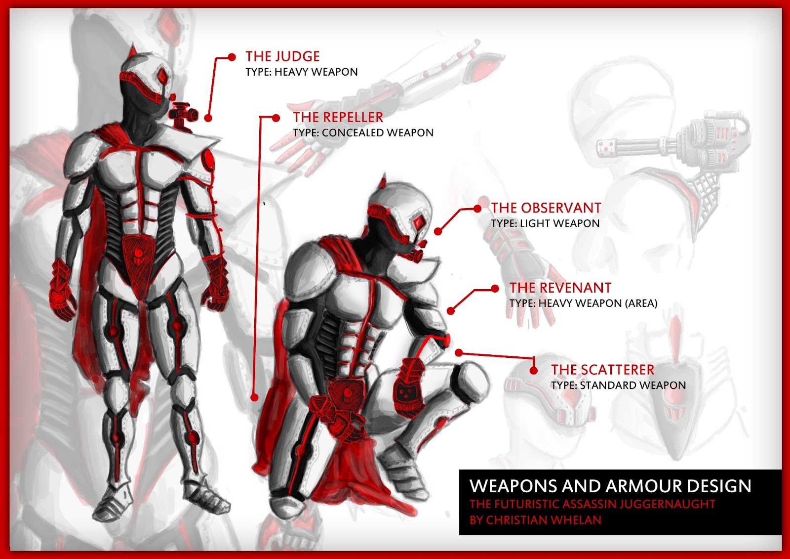 Futuristic Cool Armour Designs - almoire