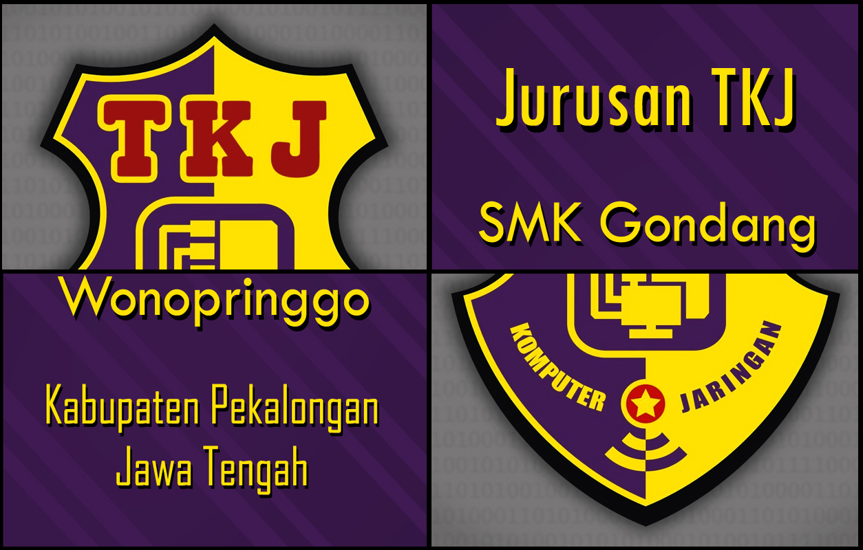 Variasi Logo TKJ SMK Go Pekalongan