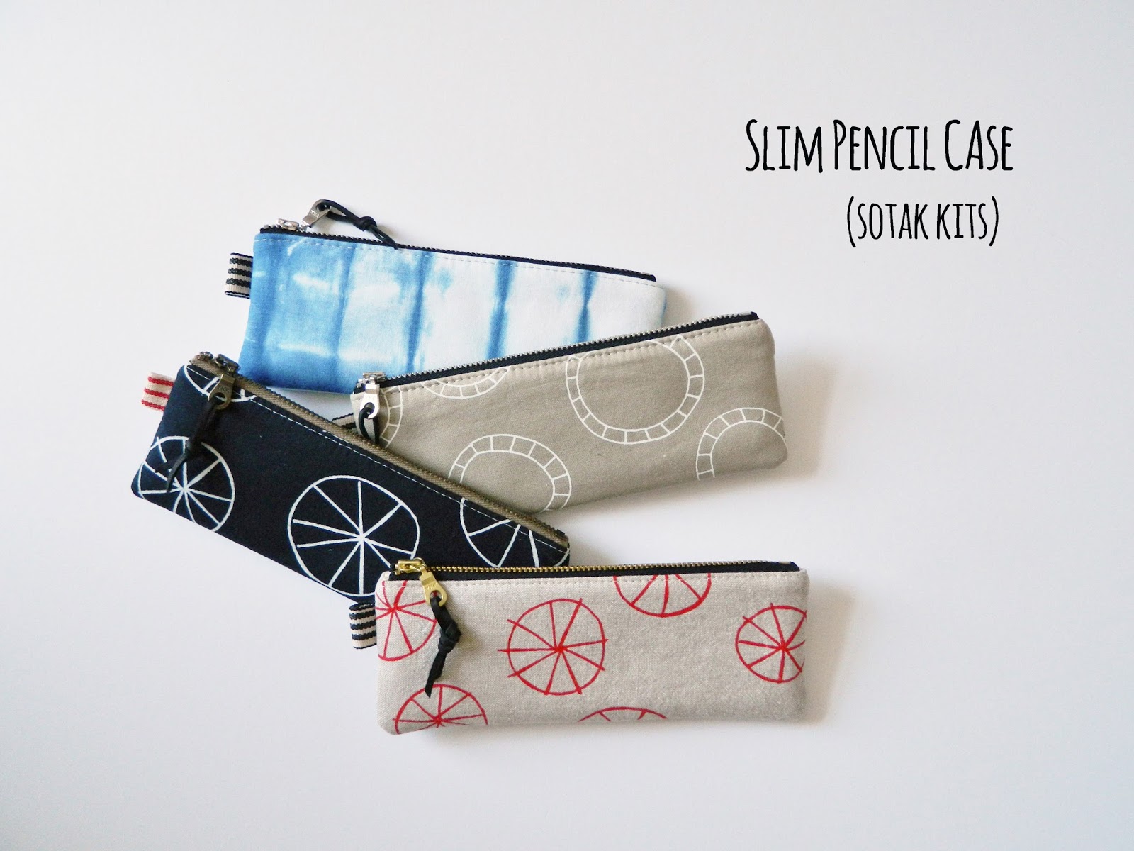 slim pencil case + kits