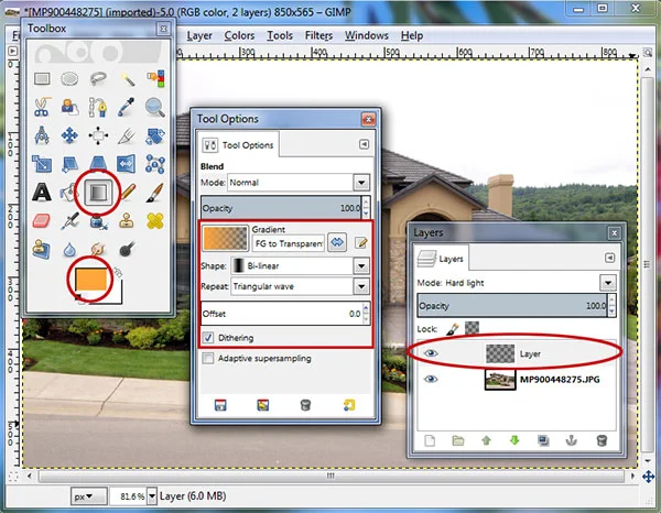 Trikmudah: Membuat Efek Light Leak Pada Foto di GIMP