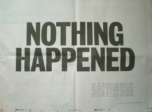 ProWA: Nothing Happened