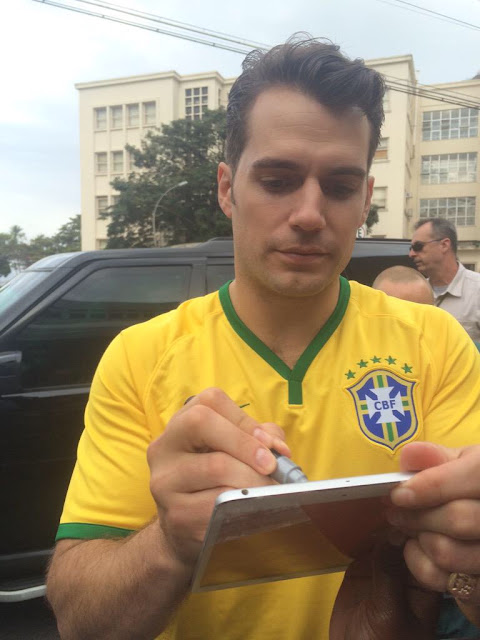 Henry Cavill News: Henry Proudly Representing Brazil, As He Meets With Fans